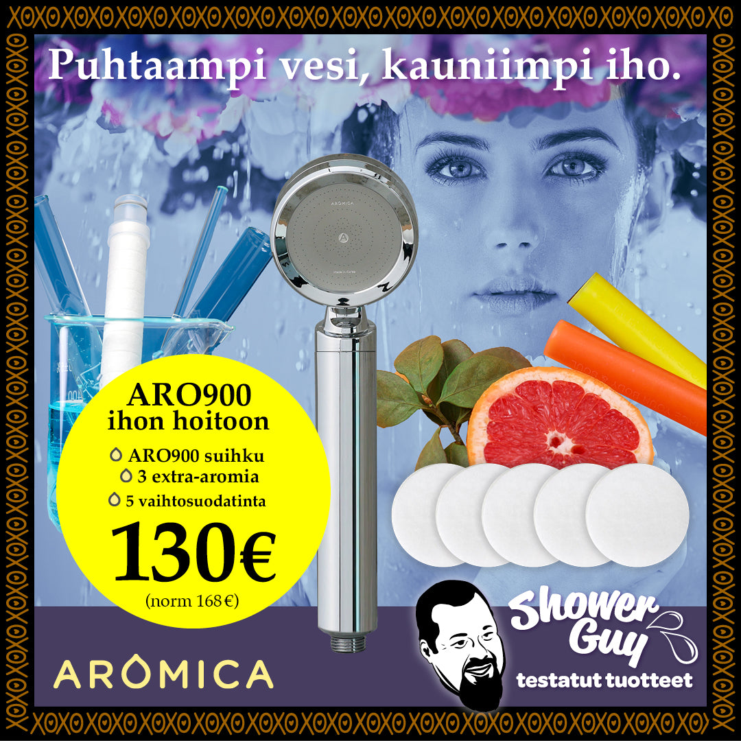 ARO900 suihku kosteuttava suihkupaketti – Showerguy