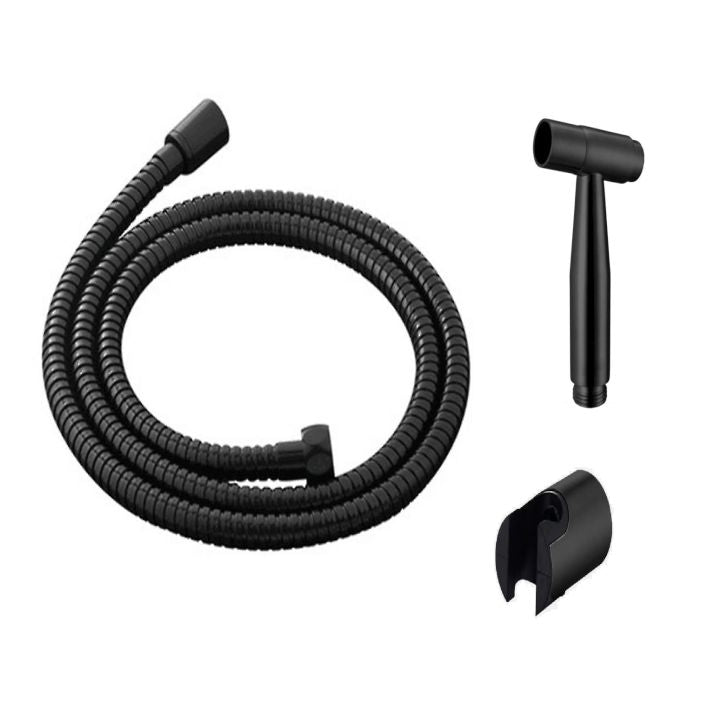 Bidet shower black, stainless steel, Shower Guy – Showerguy