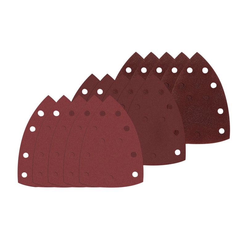 SKIL triangular sandpaper 102 x 151 mm K60 K120 K 180 15 pcs